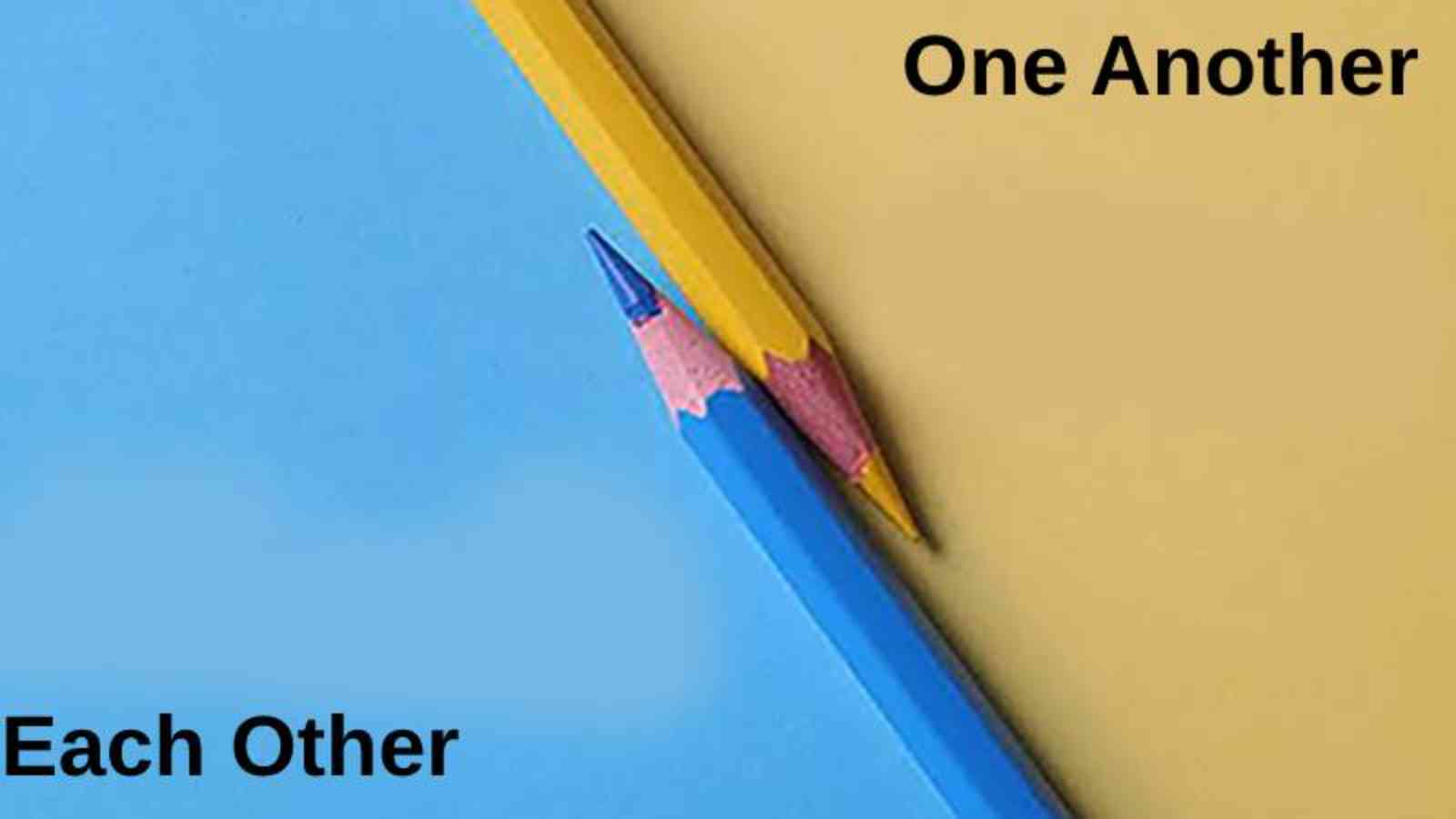Difference between Each Other and One Another - Eduvast.com