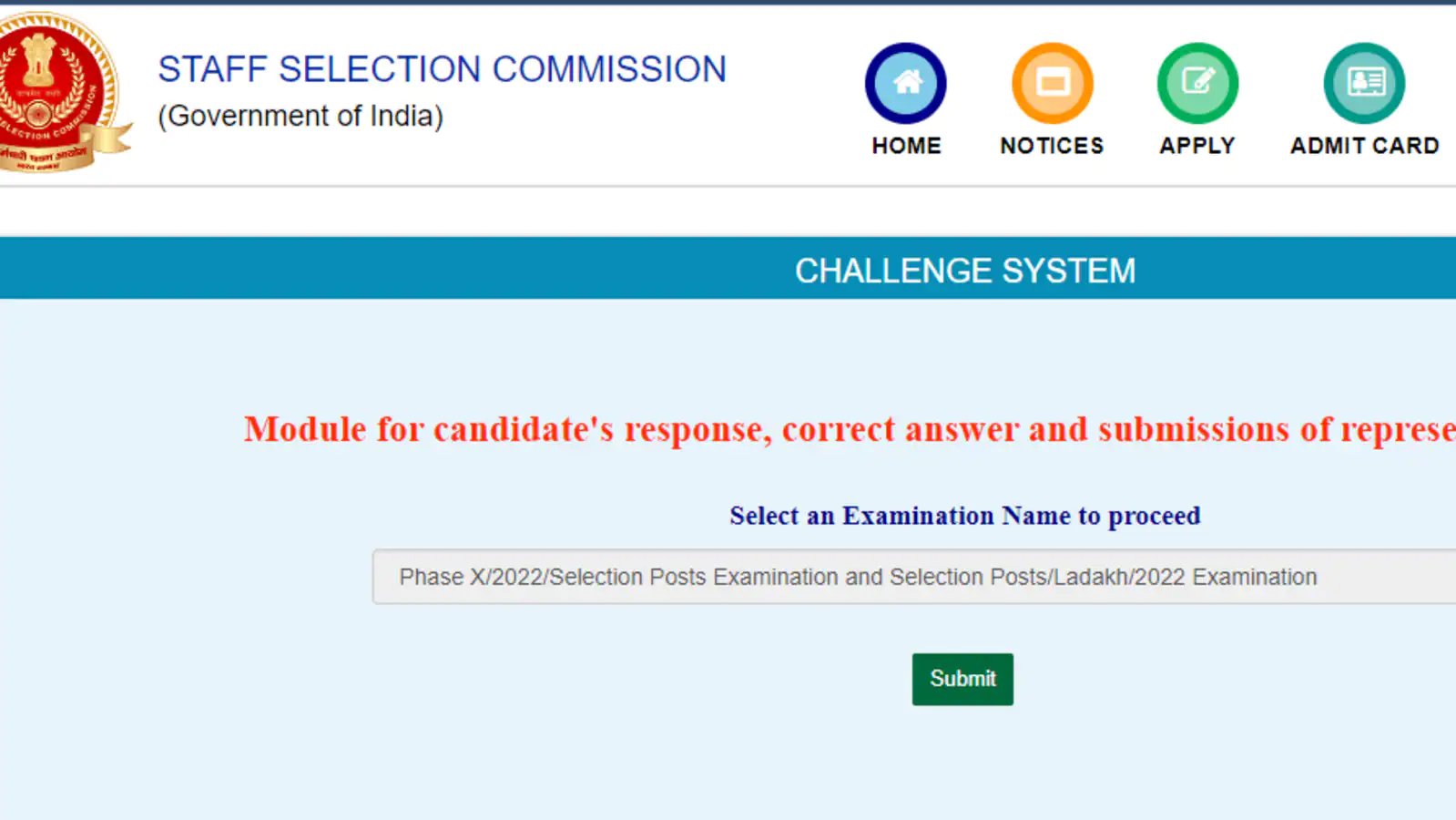 SSC tentative answer key 2022 released for Phase X selection post exam ...