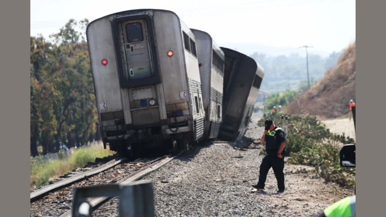 Amtrak Passenger Train Crashes In California After Colliding With A ...
