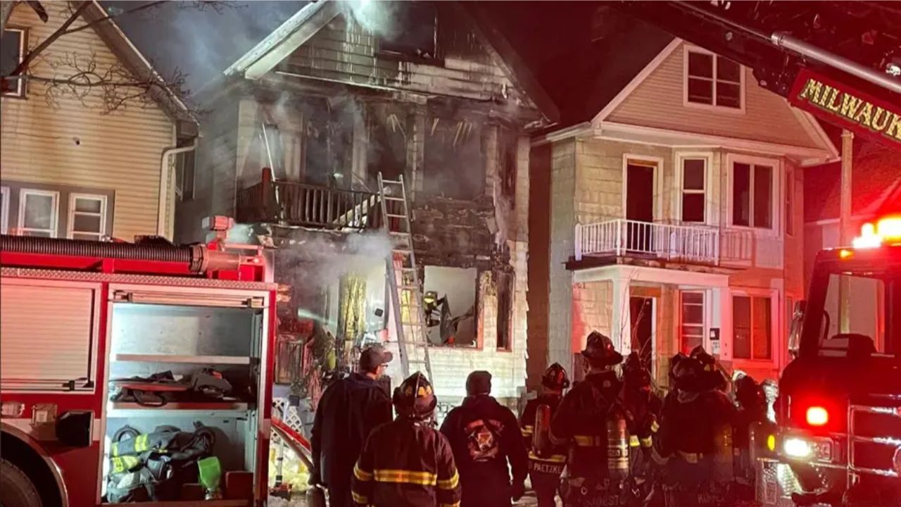 Tragic Fire Engulfs Milwaukee House, Spreading to Neighbor - Eduvast.com
