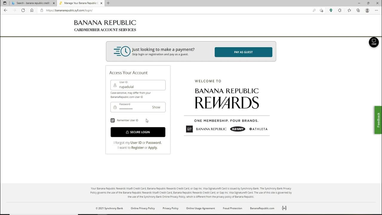 How To Activate Banana Republic Credit Card? Steps, Benefits, Payments ...