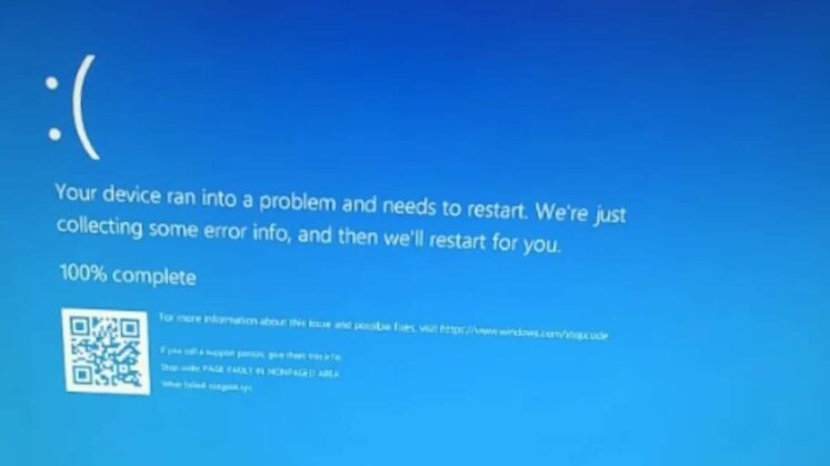 Major Windows BSOD Issue Takes Banks, Airlines, and Broadcasters ...